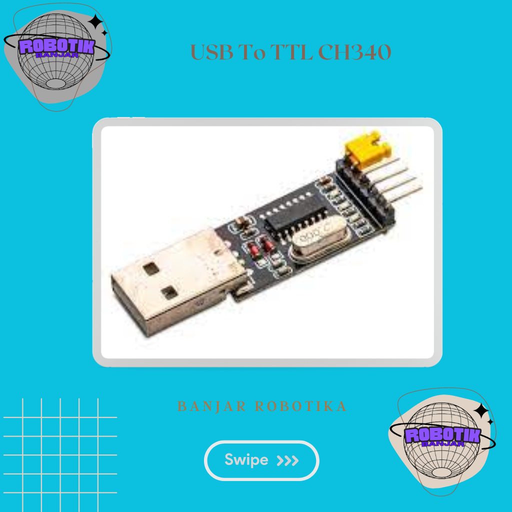 โมดูล Usb เป็น TTL CH340 CH340G โมดูล UART ตัวแปลงอนุกรม | Shopee Thailand