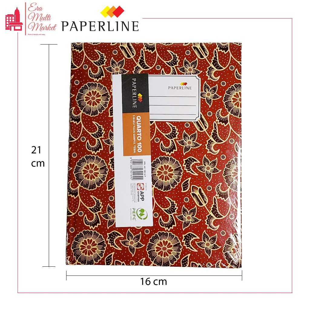 หนังสือเขียนกระดาษ Quarto PPL HC 100 Q P 1 ปกแข็ง HC | Shopee Thailand