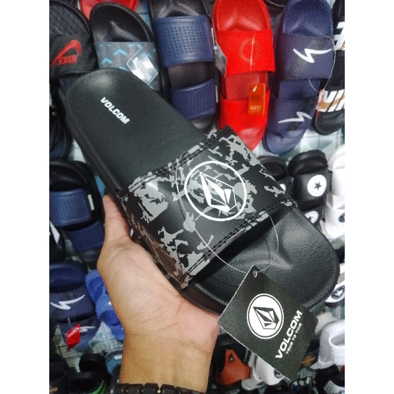 รองเท้าแตะ Volcom sllop men& 39;s รองเท้าแตะผู้ชายเท่ๆ& 39;s รองเท้าแตะผู้ชายเท่ๆ& 39;s ไซส์ 39 ...