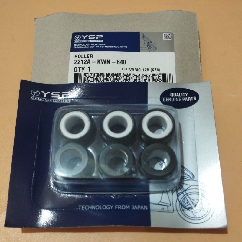 Ysp ROLLER Standard SET VARIO 125 (K35/KWN)/VARIO 125 150 ESP NEW LED ...