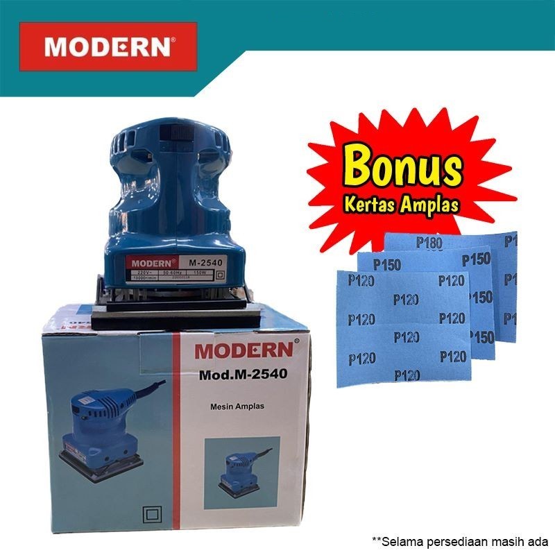 Mesin Modern SANDING MACHINE / FINISHING MACHINE / SANDER M-2540 ...
