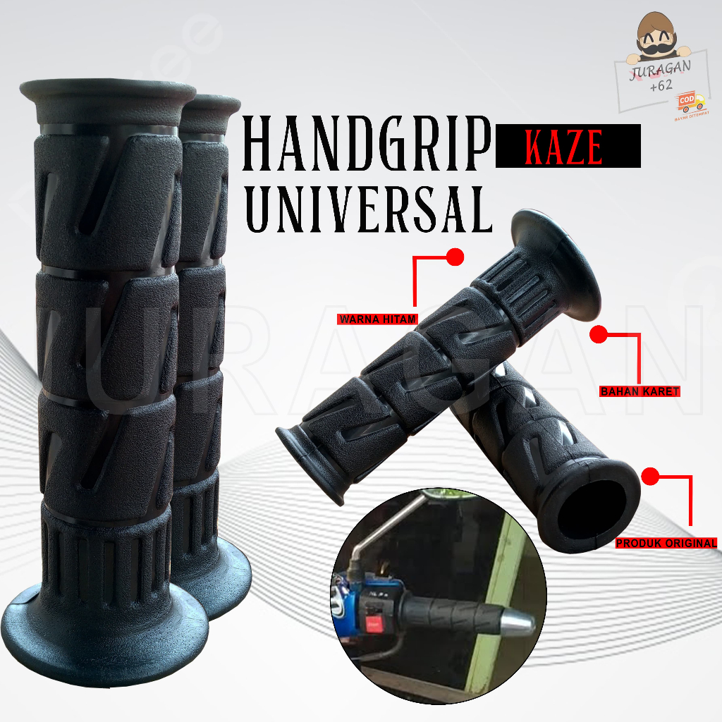 HANDGRIP HANDFAT KAWASAKI KAZE HAND GRIP FAT HANGRIP HANFAT HANDFAD ...