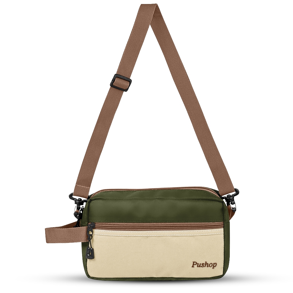 BAKHA กระเป๋าถือกระเป๋าสะพาย Pouchbag Pushop | Shopee Thailand