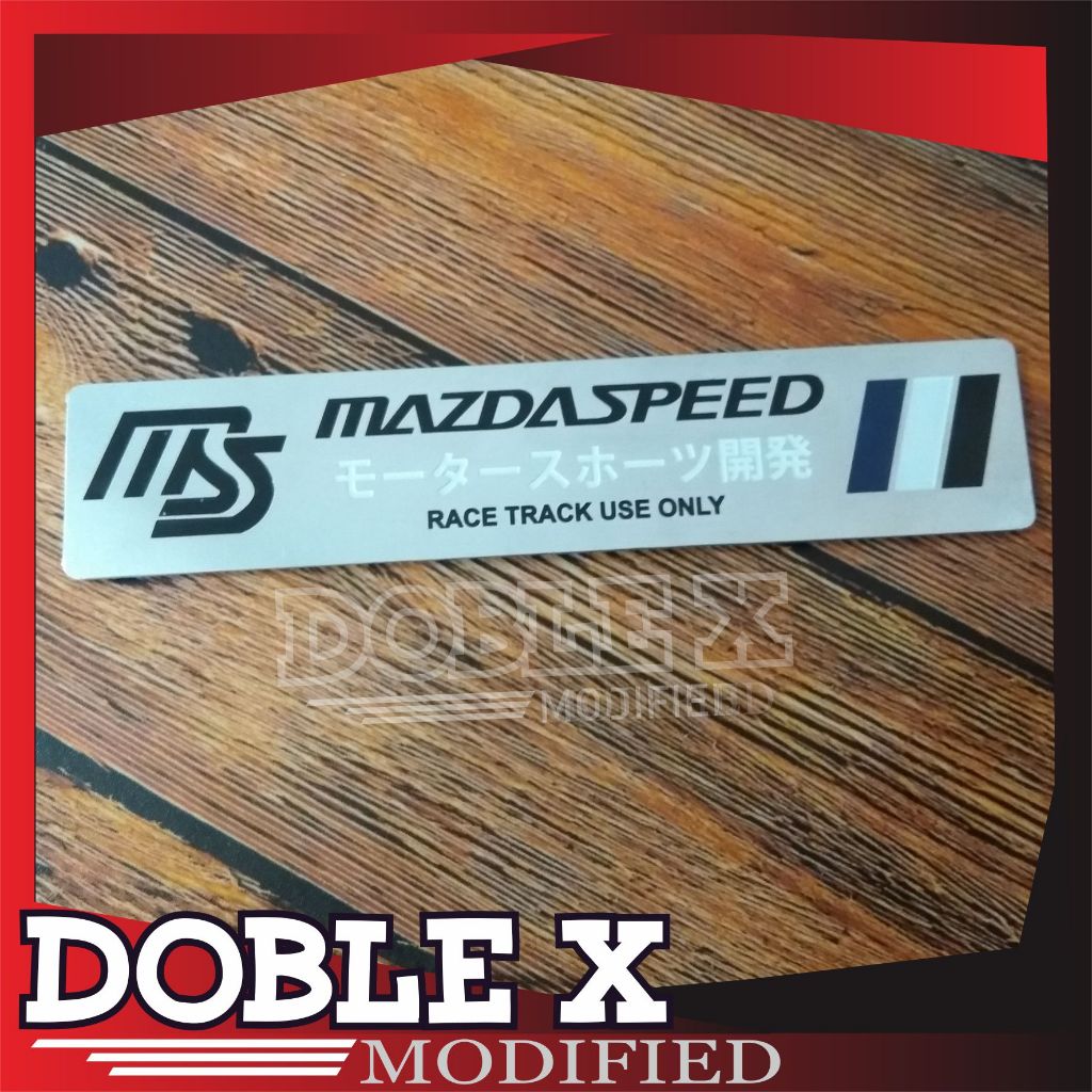 Mazda SPEED KANJI LONG EMBLEM | Shopee Thailand