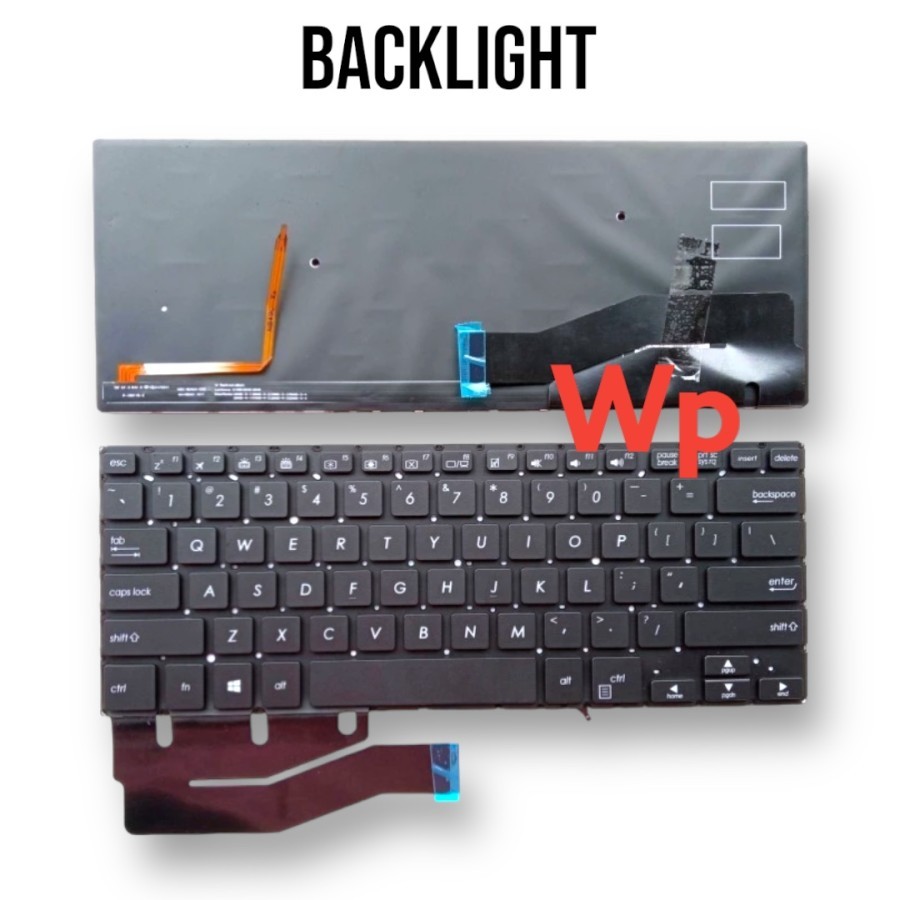 Asus Vivobook Flip 14 TP410 TP410U TP401 TP401C TP461U TP461 คีย ์ บอร ...