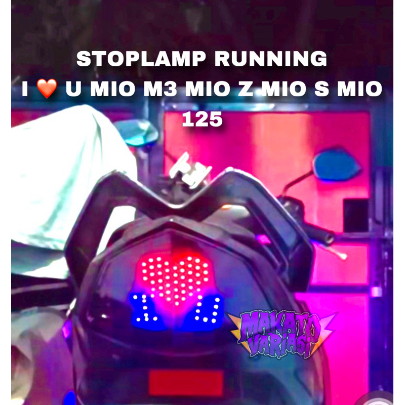 Mio m3 / mio z / mio s / mio 125 รุ่น i love u 8 โหมดกระพริบอัตโนมัติ ...