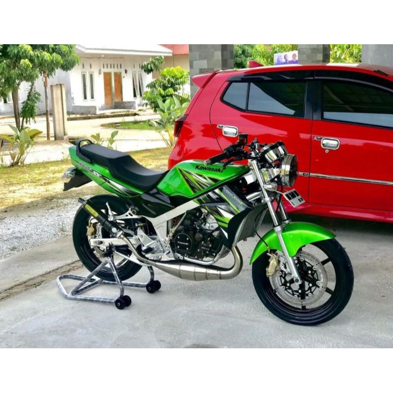 Hijau green kawasaki ninja ss 2013 สติ๊กเกอร์ ninja ss สีเขียว | Shopee ...