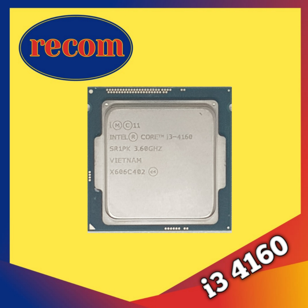 Intel CORE i3 4160 PROCESSOR รับประกัน 1 ปี/1 เดือน | Shopee Thailand