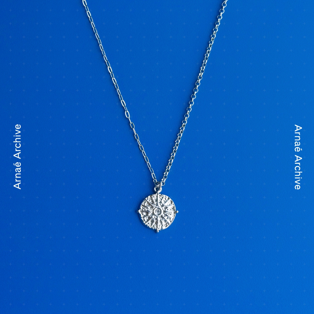 Arnaé Archive Helios จี้สร้อยคอ สร้อยคอผู้ชายและผู้หญิงสแตนเลสระดับพรี ...