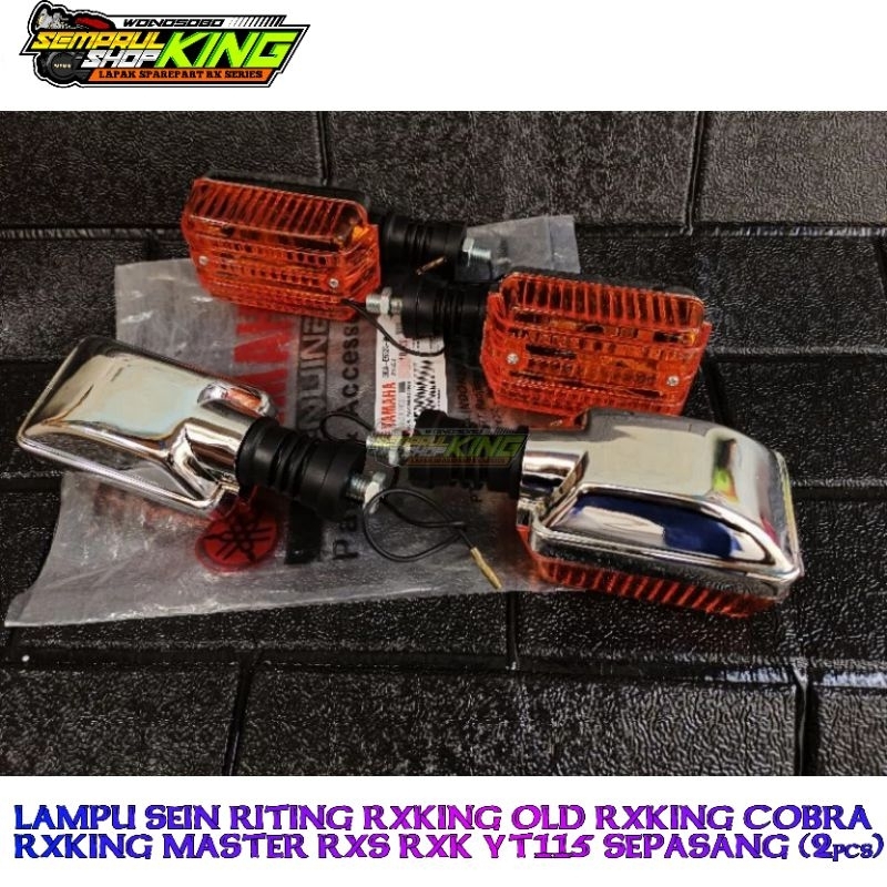 OLD Rx king Riting ไฟเลี้ยว OLD 5t5 Cobra Master Rxs Rxk Yt115 Crom ชุด ...