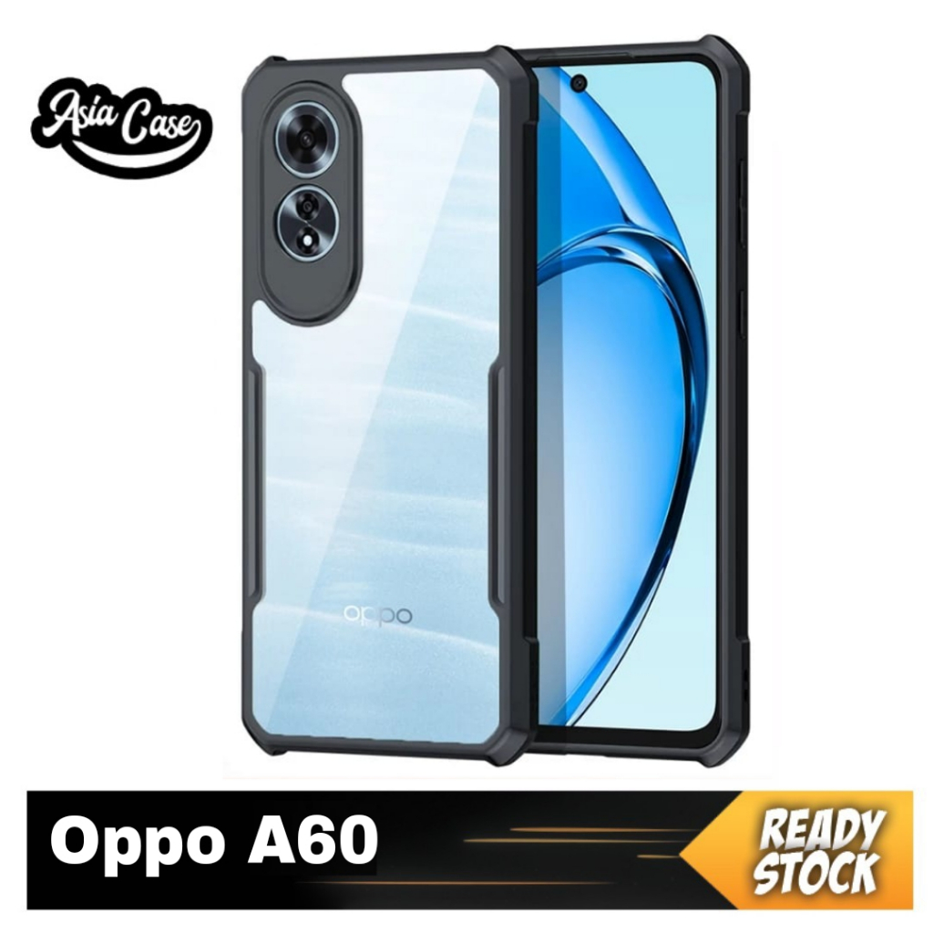 เคสoppo A60 เคสใสShockProof Fusion Casing | Shopee Thailand