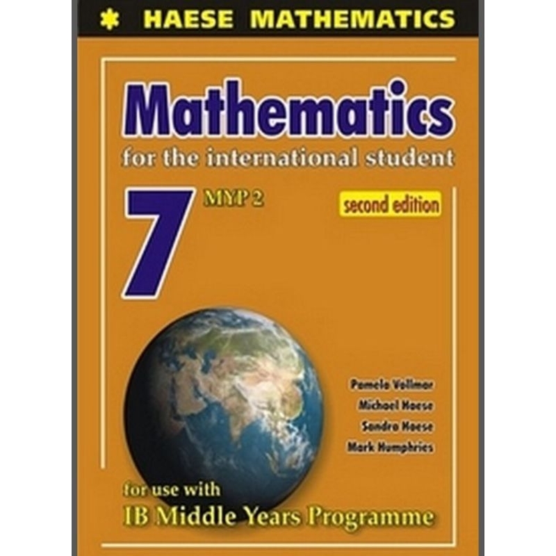 หนังสือคณิตศาสตร์สําหรับ THE INTERNATIONAL STUDENT 7 MYP 2 ฉบับ 2 ...