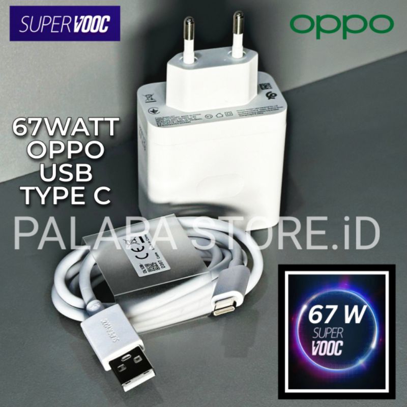 Oppo 67W Casan Charger Original 100% OPPO A78 A77S A98 Reno 5 6 7z 8T ...
