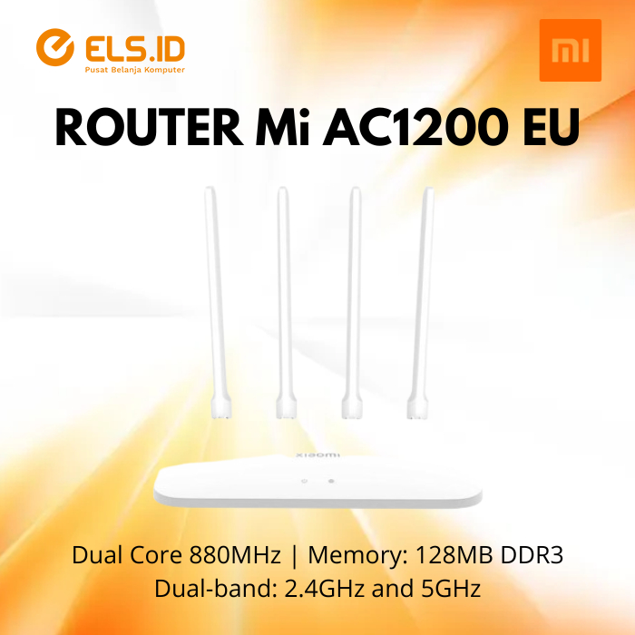 Xiaomi Mi Router AC1200 EU Dual Core Gigabit | Shopee Thailand