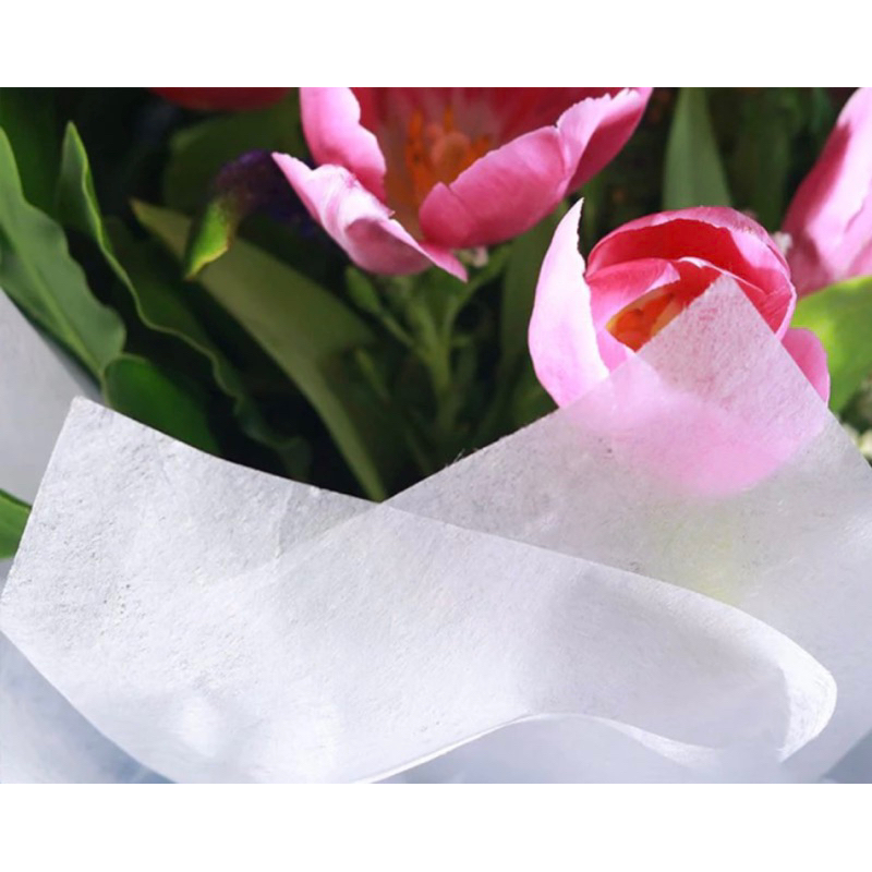 TISSUE BUCKET WRAPPING BUCKET FLOWER BOUQUET MATERIAL / SOFT FLOWER ...