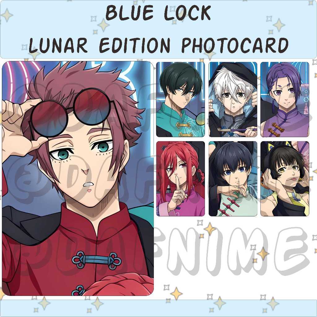 BLUE LOCK LUNAR EDITION โฟโต้การ์ดอะนิเมะ | Shopee Thailand