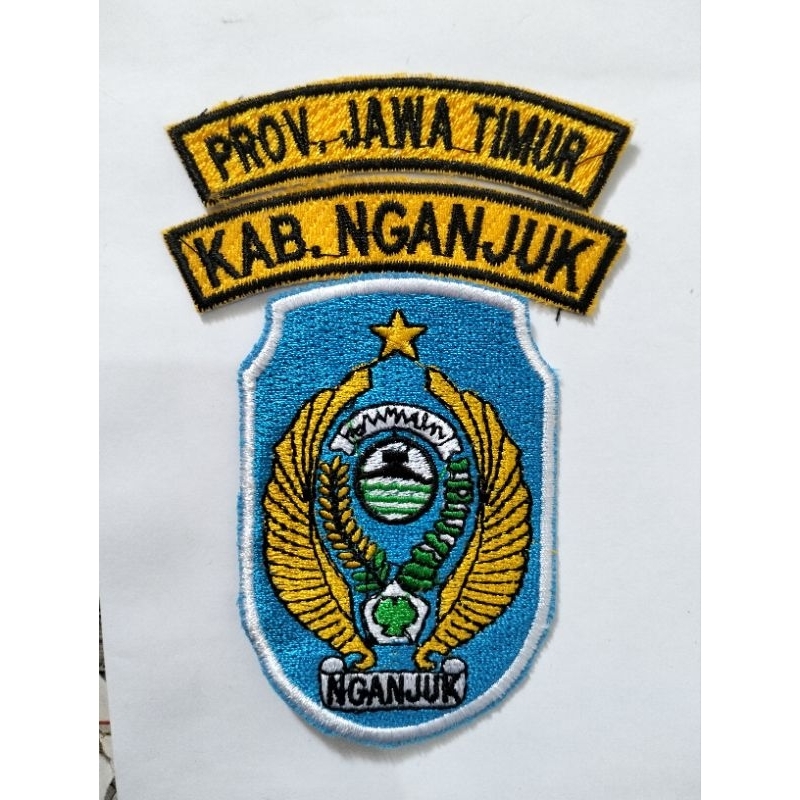 BET EMBROIDERED โลโก้ SYMBOL ของ DISTRICT NGANJUK | Shopee Thailand