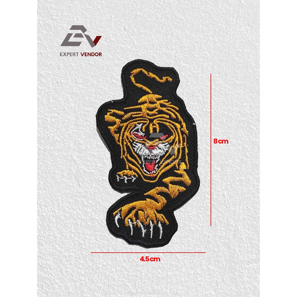 Tiger GOLD Embroidered LOGO ปักอุปกรณ์สัญลักษณ์/แพทช์ – ผู้ขาย ...