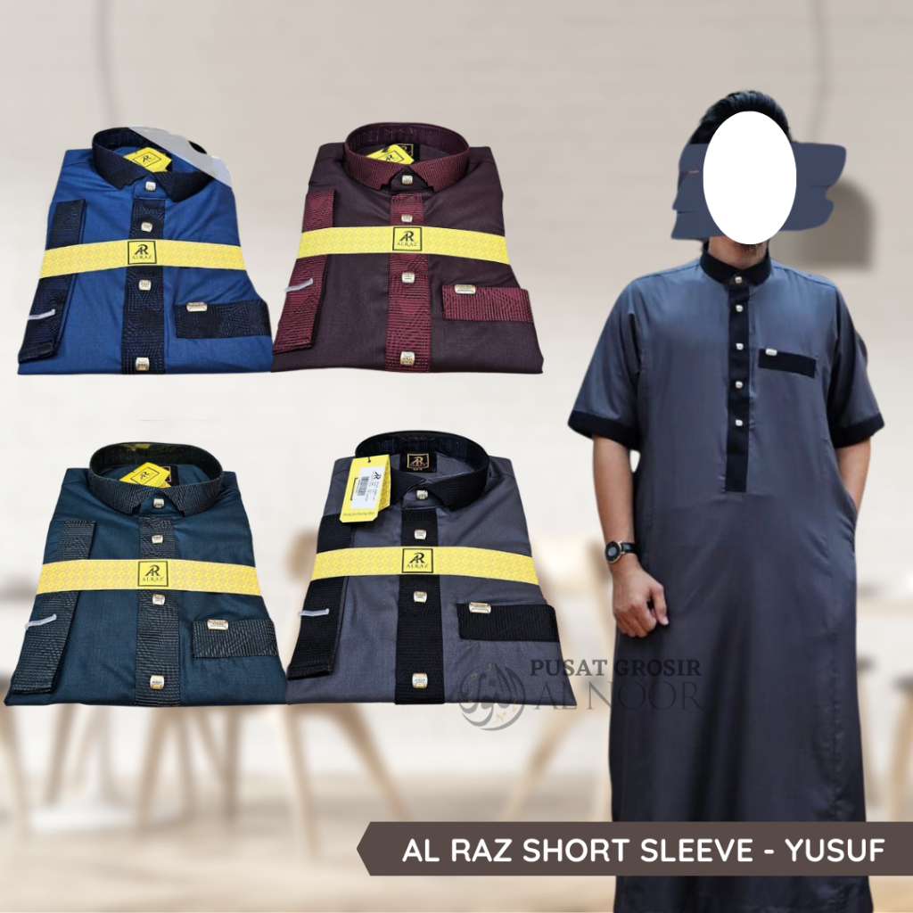 เสื้อคลุมซาอุดี | กามิสผู้ชาย | Al Raz Short Sleve Yusuf - ศูนย์รวม ...