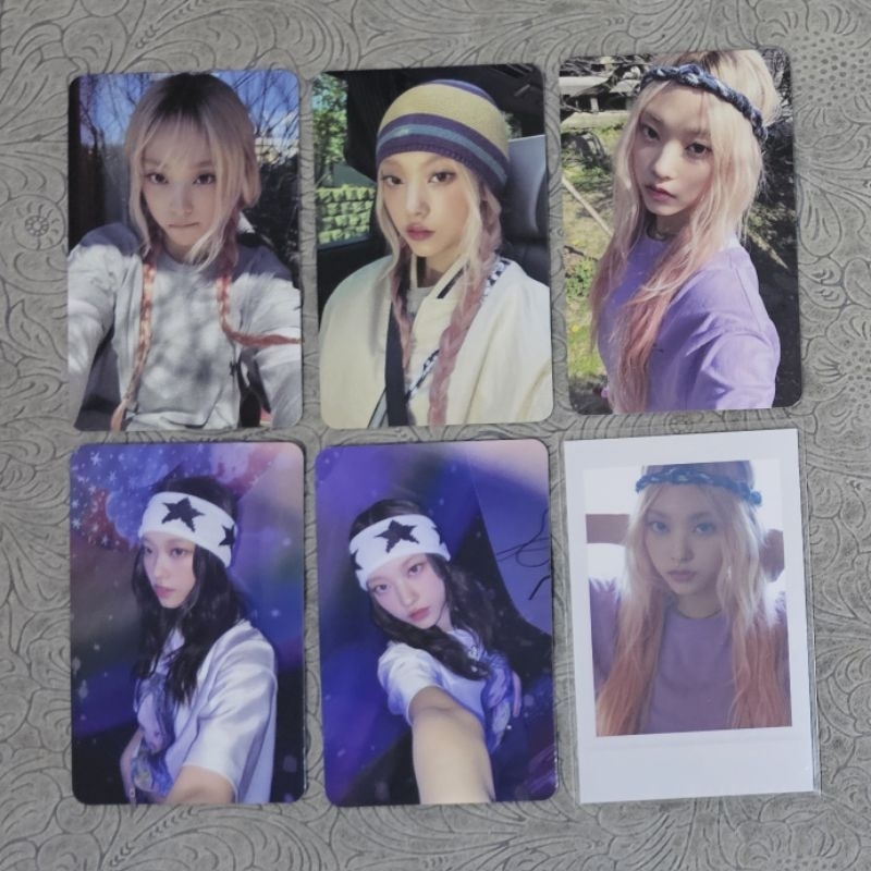 Photocard Haerin Official Newjeans Supernatural Cross Bag Ver. | Shopee ...