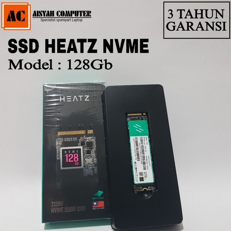 Ssd premium M2 NVME Heatz 128GB (รับประกัน 3 ปี) | Shopee Thailand