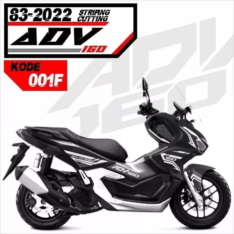 สติ๊กเกอร์ตัด adv 160 สติ๊กเกอร์กราฟิก Honda adv Code 001F | Shopee ...