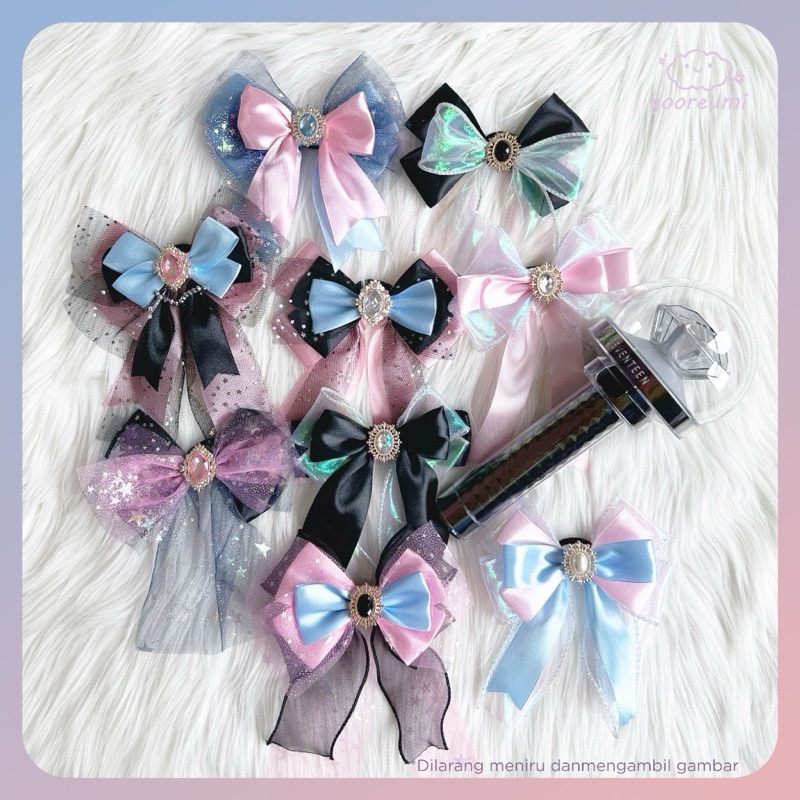 แท่งไฟ Deco~SEVENTEEN Lightstick Ribbon Ver.3/ ตกแต่งกะรัต (ริบบิ้นแท่ง ...