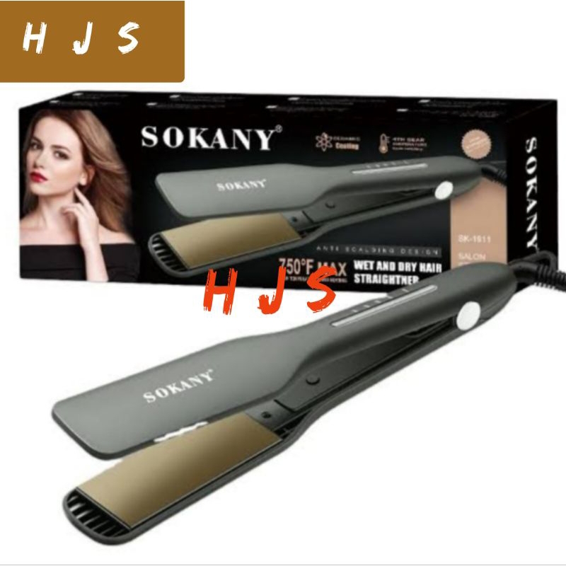 Vise SOKANY SK -1911 SALON STYLING SMOOTH GUIDE MAX อุณหภูมิ 750f | Shopee Thailand