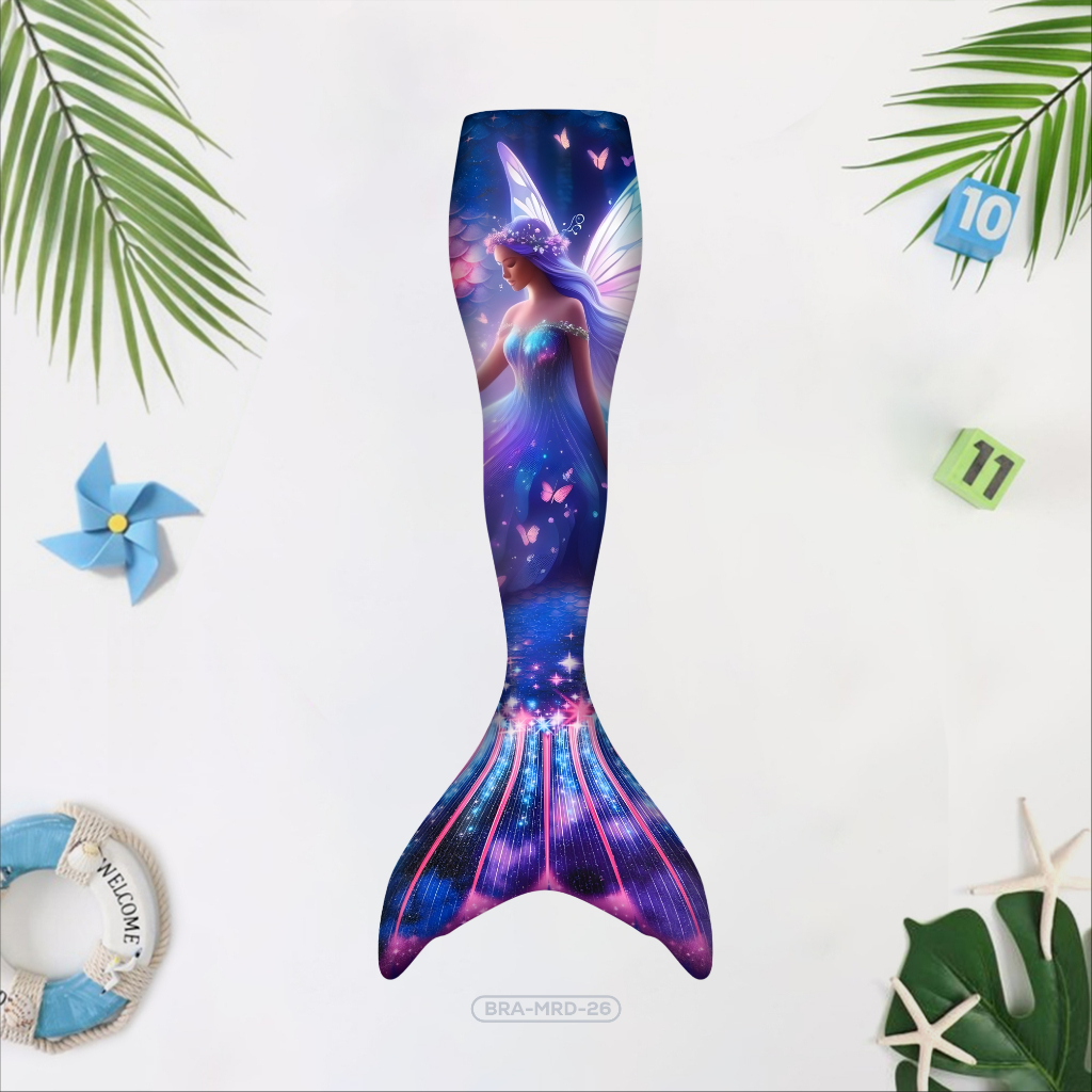 ชุดว่ายน้ําของ BARBIE MOTIF MERMAID CHILDREN ใหม่ล่าสุด | Shopee Thailand