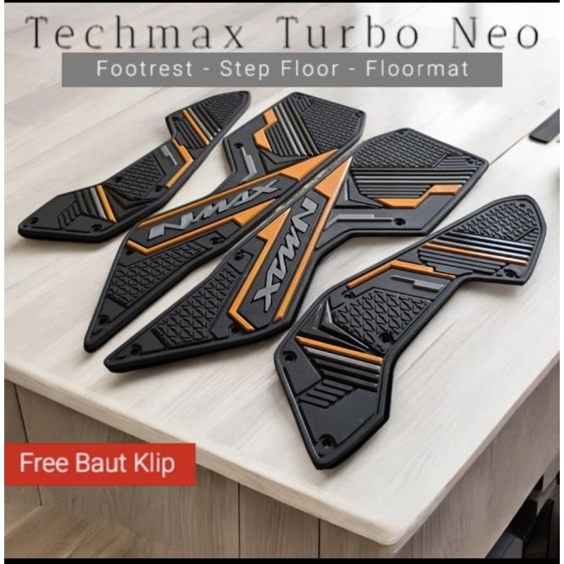 Motopad27 พรม nmax turbo Footrest nmax neo nmax neo s nmax turbo ...