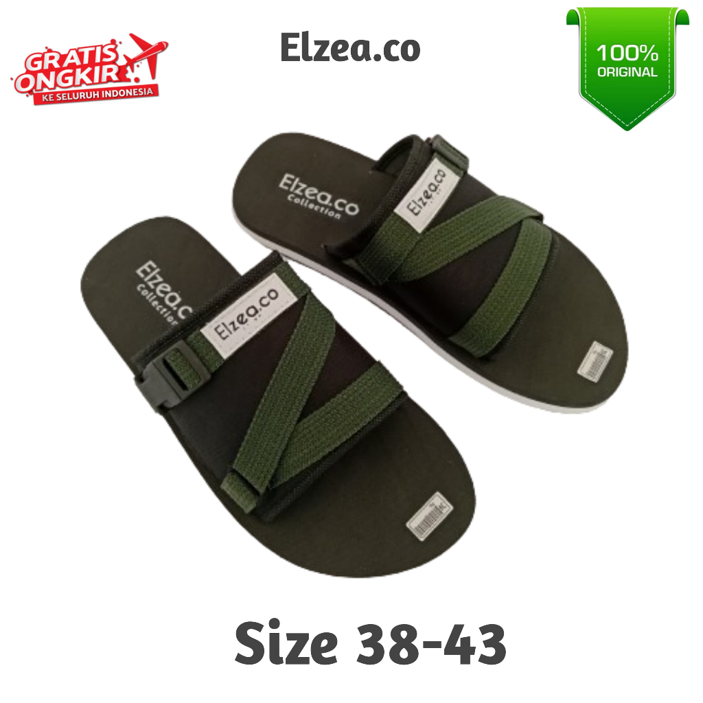 Elzea - รองเท้าแตะเสือภูเขาสายไขว้ | รองเท้าแตะผู้ชาย | รองเท้าแตะ ...