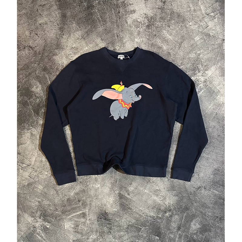 คอกลม Loewe Dumbo สีกรมท่า | Shopee Thailand