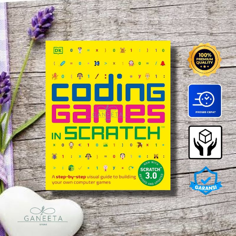 เกม Coding In Scratch Book: A Step โดย Step Visual Guide โดย DK - เวอร์ชันภาษาอังกฤษ | Shopee ...