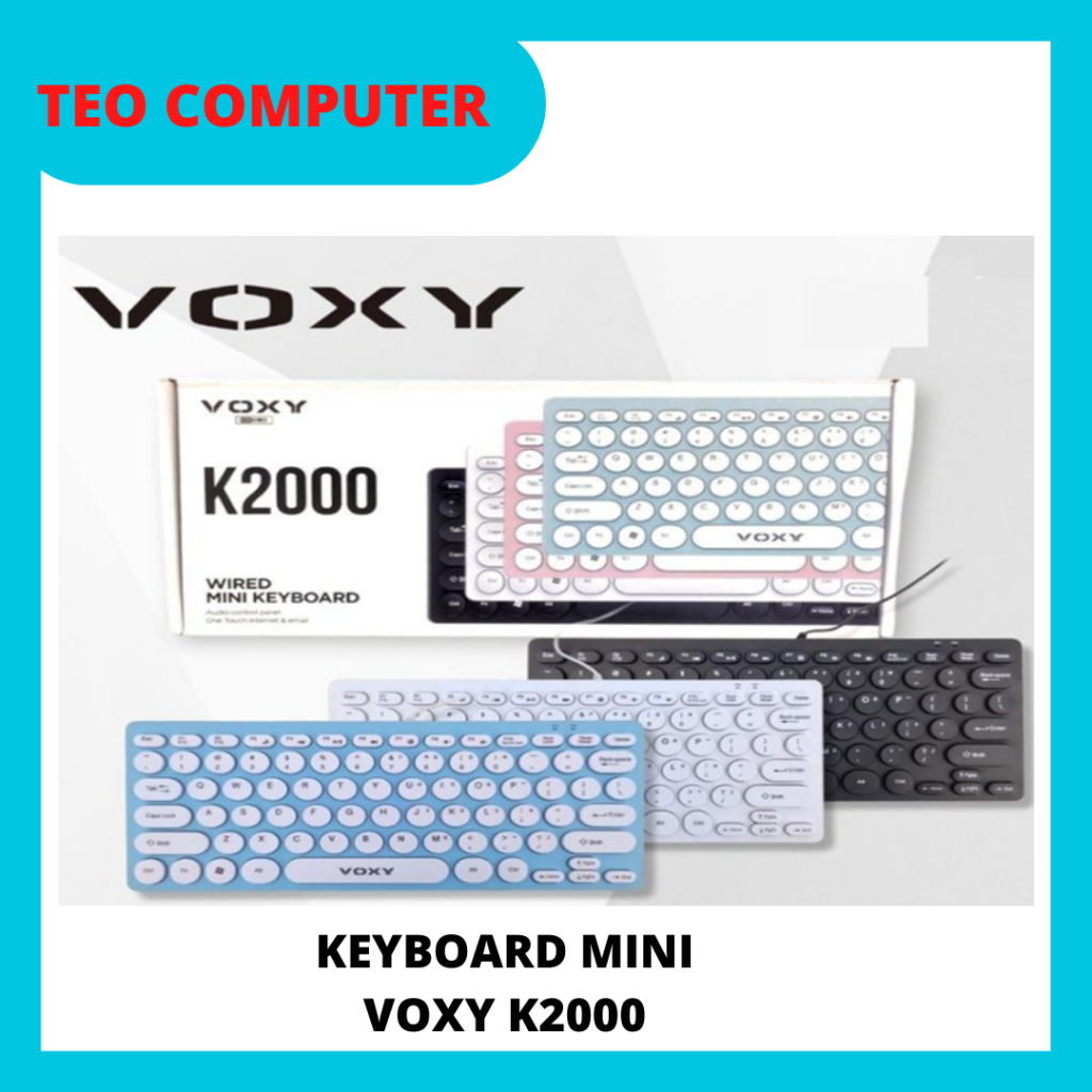 VOXY K2000 MINI USB KEYBOARD / คีย์บอร์ดแล็ปท็อป / คีย์บอร์ดพีซี ...
