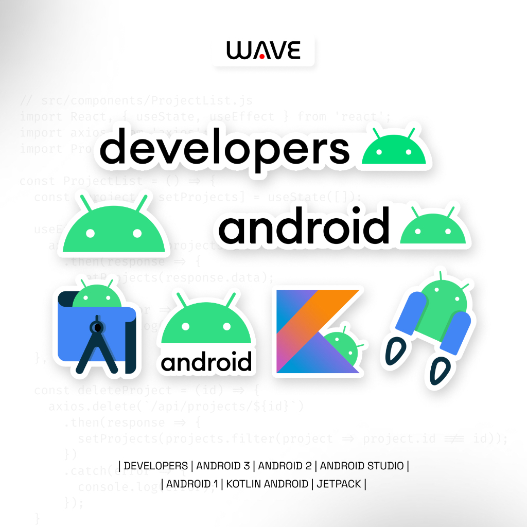 สติ๊กเกอร์ตัด Vinyl IT Programming กันน้ํา - Android Studio/Jetpack/Developers Unit | Shopee ...