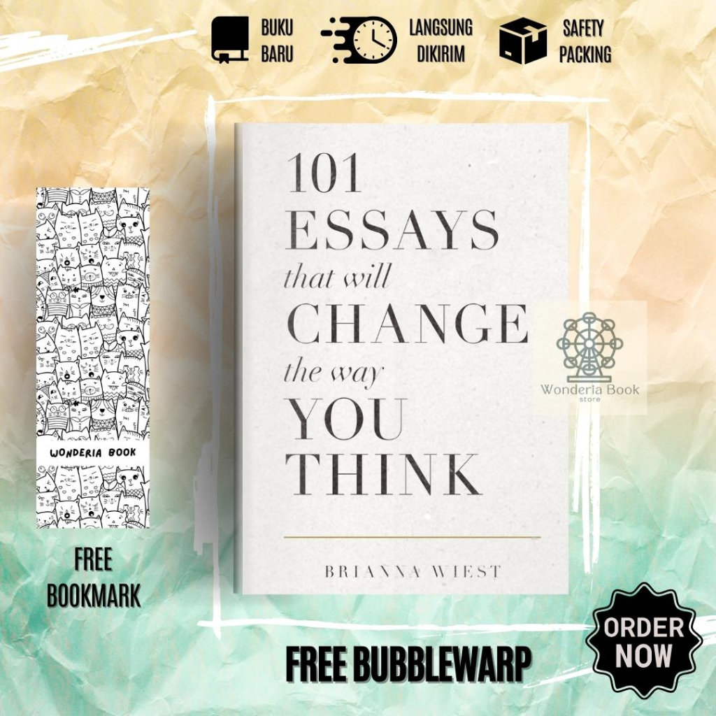 (ENGLISH) 101 Essays That Will Change The Way You Think | Shopee Thailand