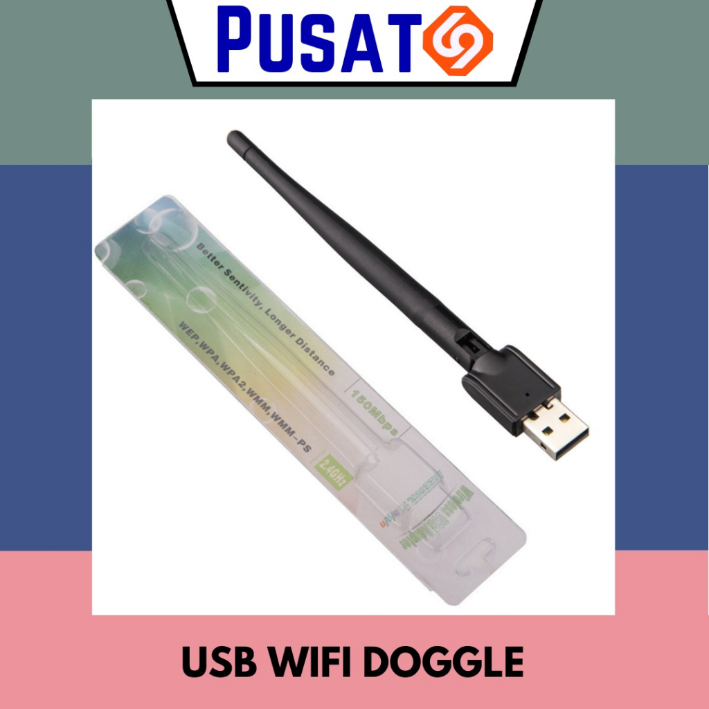 ชุดกล่องรับสัญญาณไวไฟ Usb Dongle Mt7601 Mt7601 Dvb T2 สําหรับคอมพิวเตอร์ Shopee Thailand