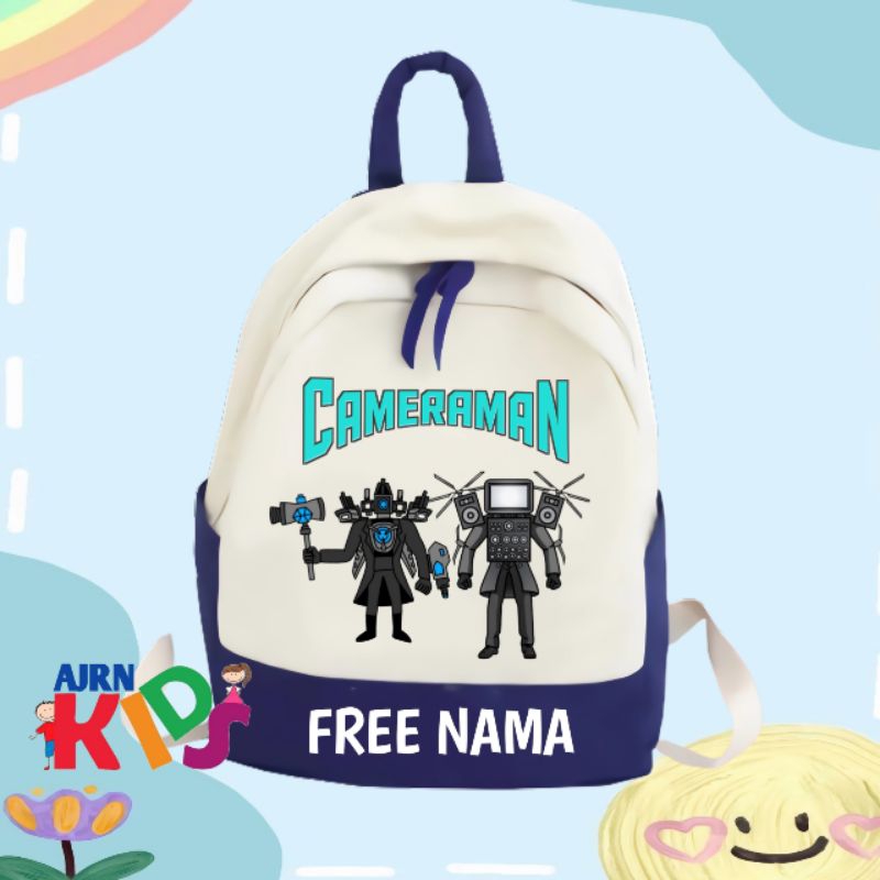 ใหม่ล่าสุด TITAN CAMERA MAN DRAWING SCHOOL CHILDRENS BACKPACK FOR BOYS ...
