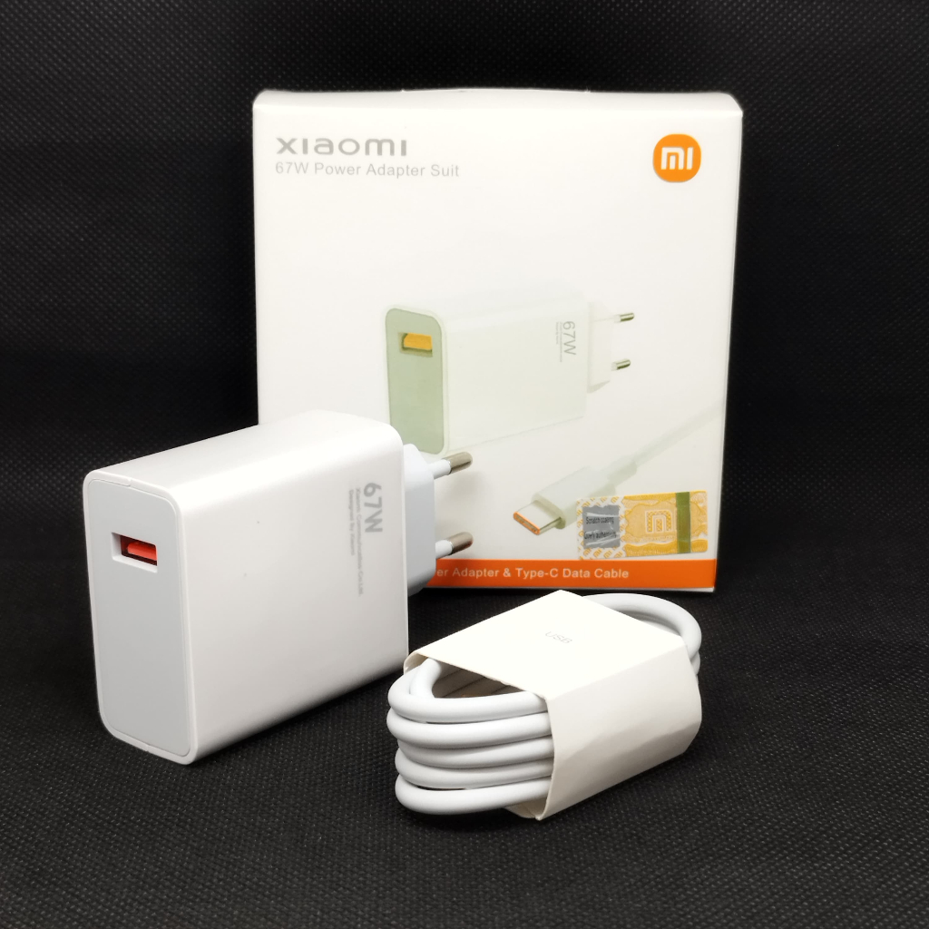 Xiaomi ของแท้ 67watt Type C ที่ชาร์จเทอร์โบ ชาร์จเร็ว MDY-12-EH | Shopee Thailand