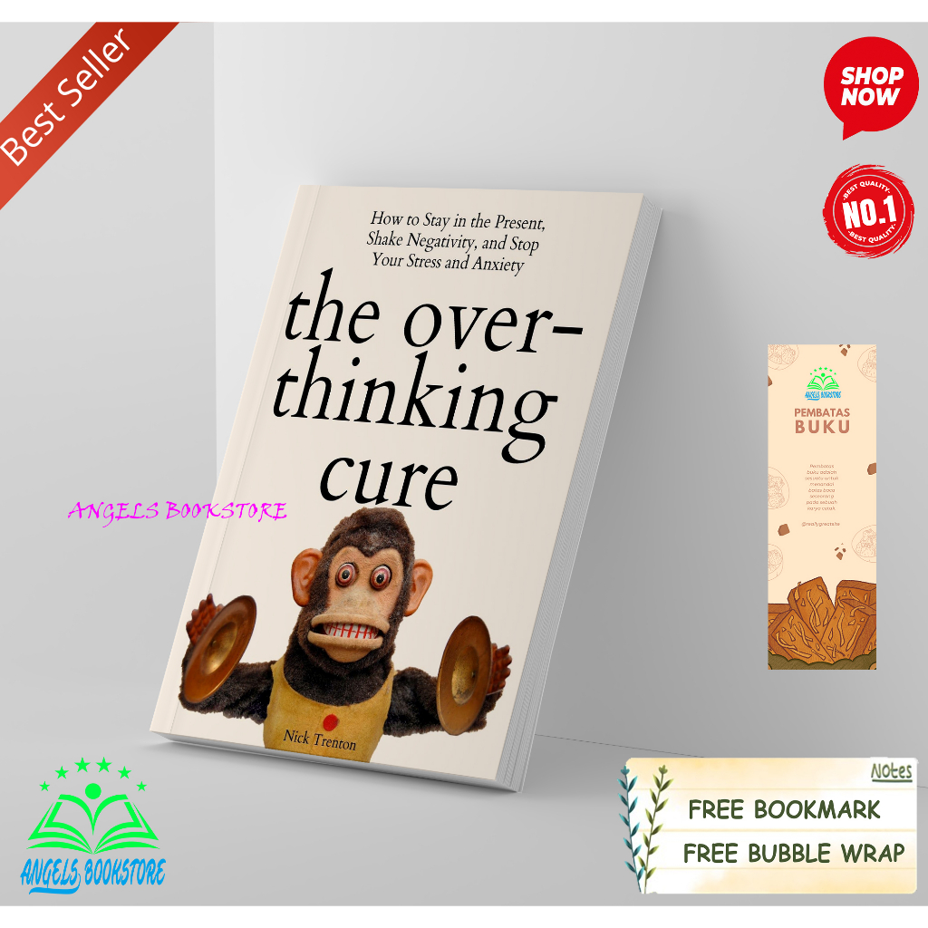 (ภาษาอังกฤษ) The Overthinking Cure โดย Nick Trenton | Shopee Thailand