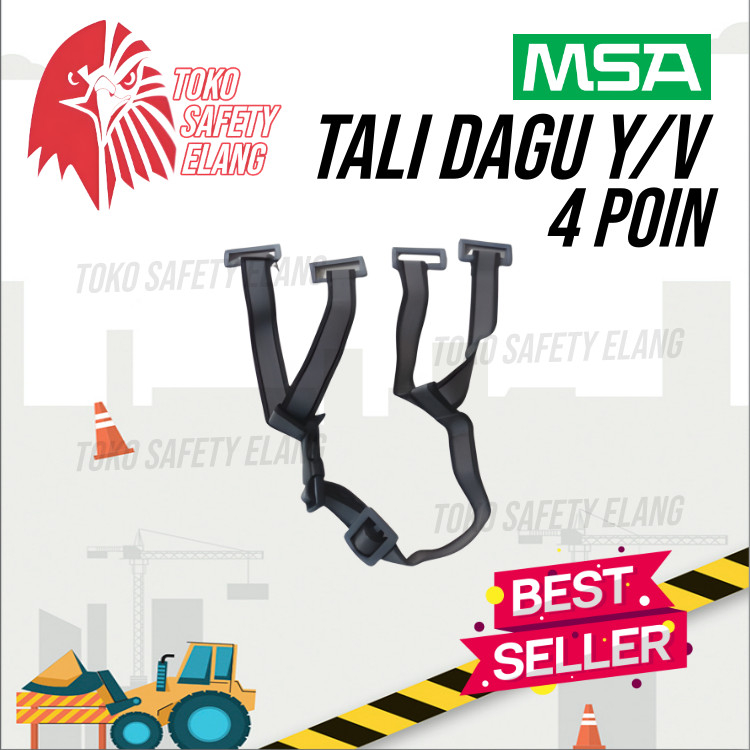 สายรัดคาง MSA Y 4 จุด / สายรัดคาง สําหรับหมวกกันน็อค | Shopee Thailand