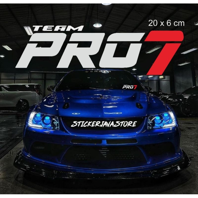 สติกเกอร์ติดรถยนต์ TEAM PRO7 ขนาด 20 ซม. | Shopee Thailand