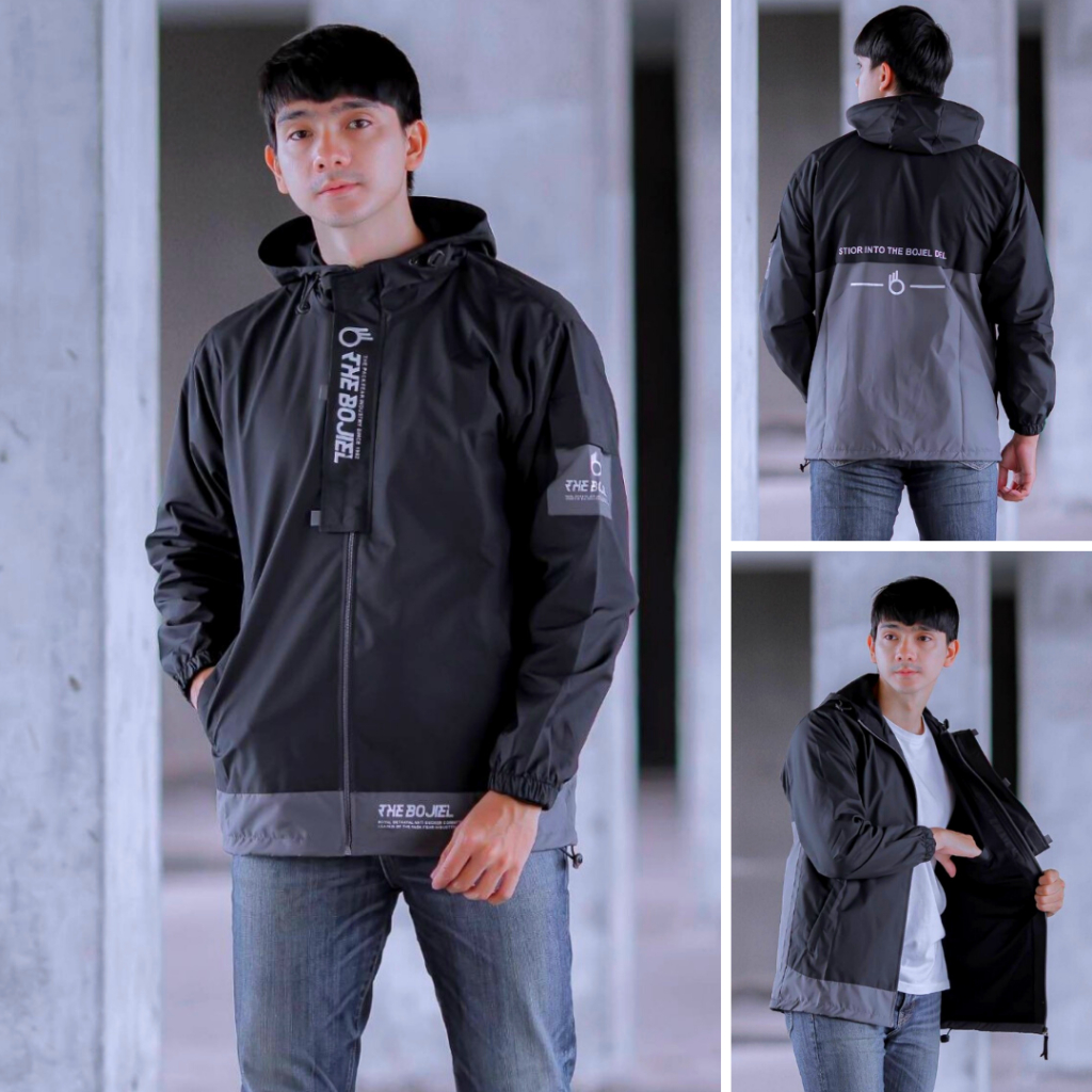 Unisex Distro Parachute Jacket กันน ้ ํา ML XL Branded Original The ...