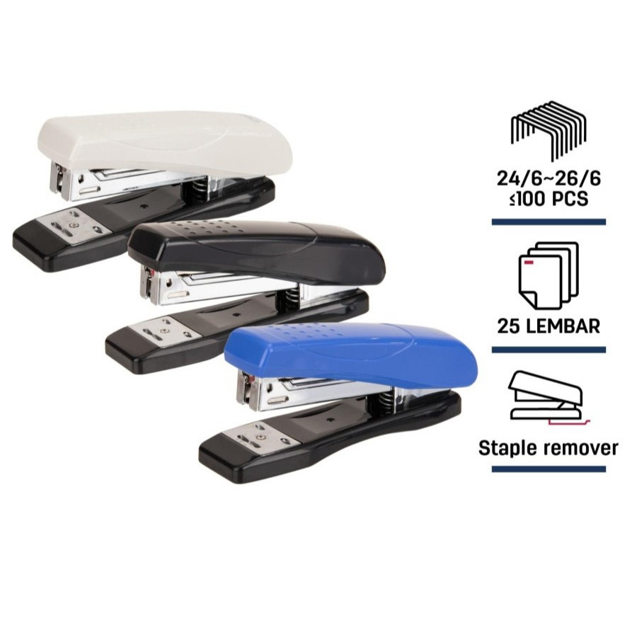 Mesin Deli Hekter Stapler No.3 Staple Machine 24/6 HD-50 | Shopee Thailand