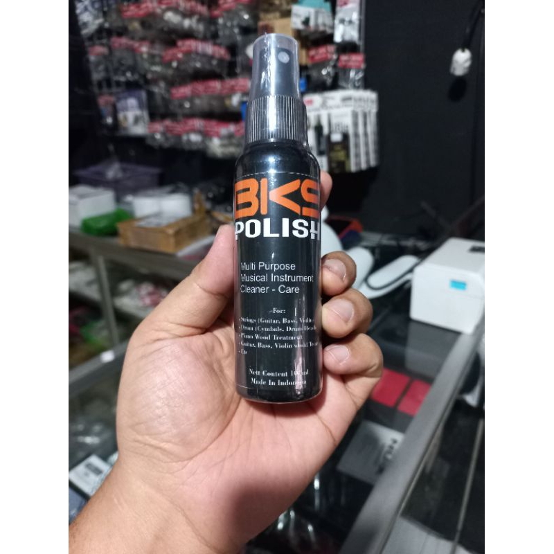 Bks POLISH น้ํายาทําความสะอาดสายกีตาร์ ไวโอลิน PIANO CYMBAL เครื่อง ...