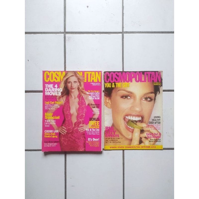 นิตยสาร Cosmopolitan Oct/Nov 2002 มือสอง | Shopee Thailand