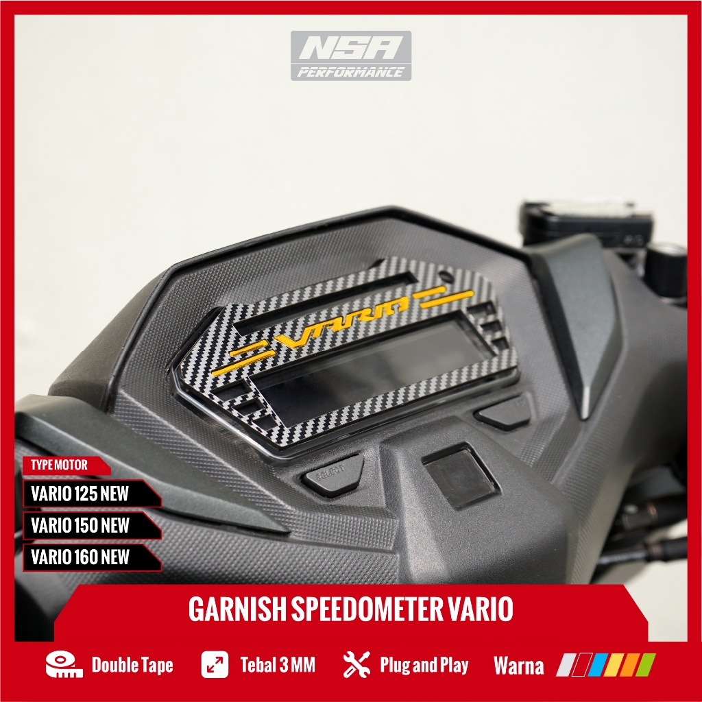 อุปกรณ์เสริมเครื่องพูด Nsa VARIO 125 150 160 GARNISH SPEEDOMETER VARIO 125 150 160 | Shopee Thailand