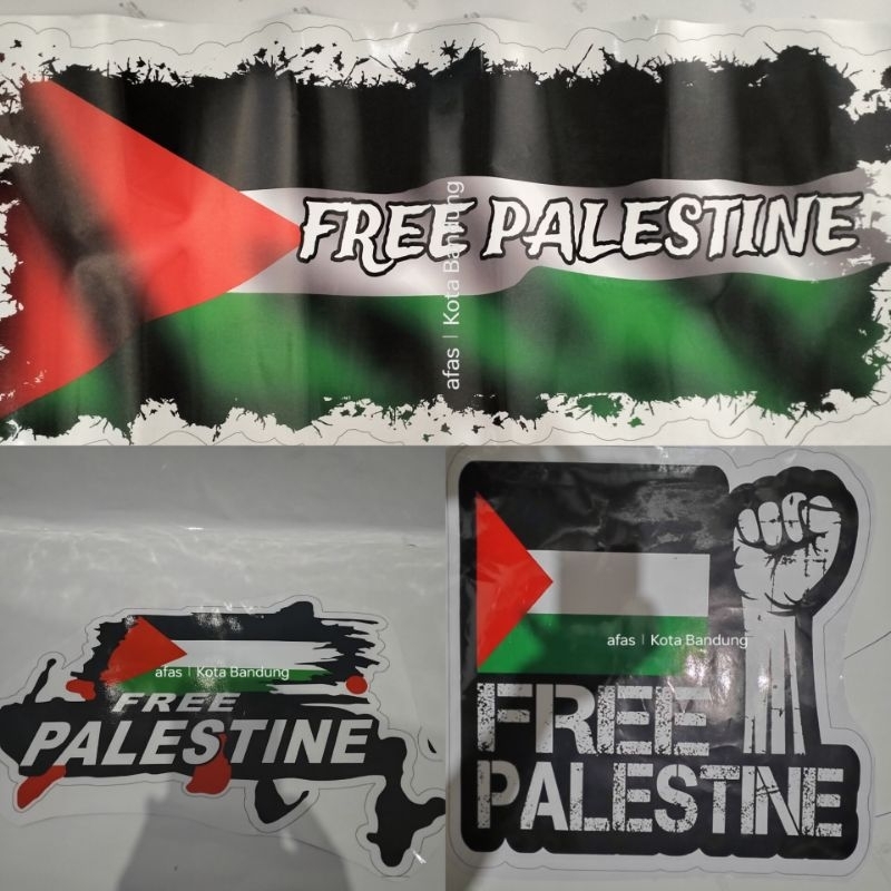 สติ๊กเกอร์ PALLESTINE ฟรี PALESTINE SAVE PALASINE ฟรีสติ๊กเกอร์ GAZA ...
