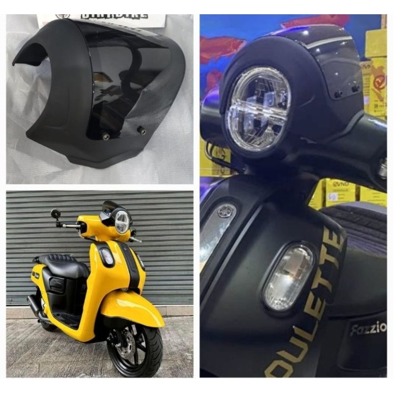 Thailand fazzio Headlight Cap กระจกบังลม | Shopee Thailand