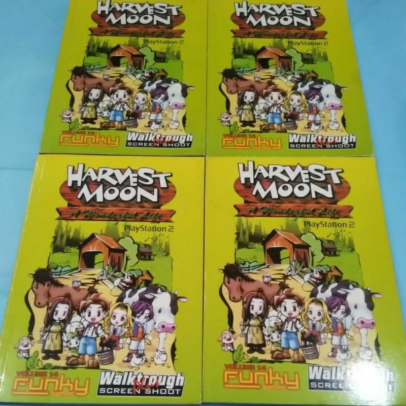 หนังสือคู่มือเกม PS2 MOON A WONDERFUL LIFE PS2 | Shopee Thailand